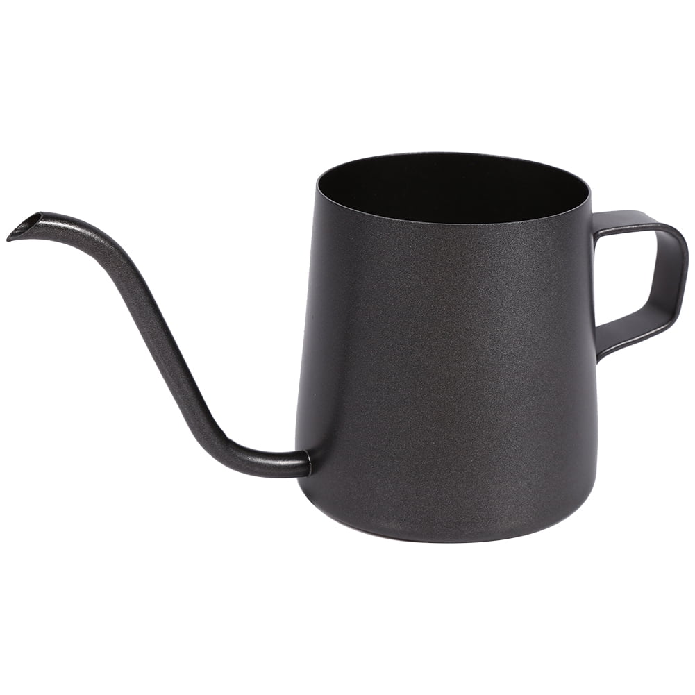 Black Stainless Steel Pour Coffee Drip Pot Kettle With Long Over ...