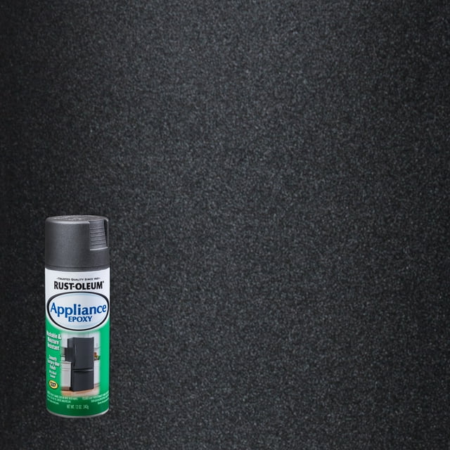 Black Stainless Steel, Rust-Oleum Specialty Metallic Appliance Enamel ...