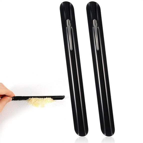 Black Stainless Steel Table Crumber,2 Pcs Compact Pocket Clip Crumb ...