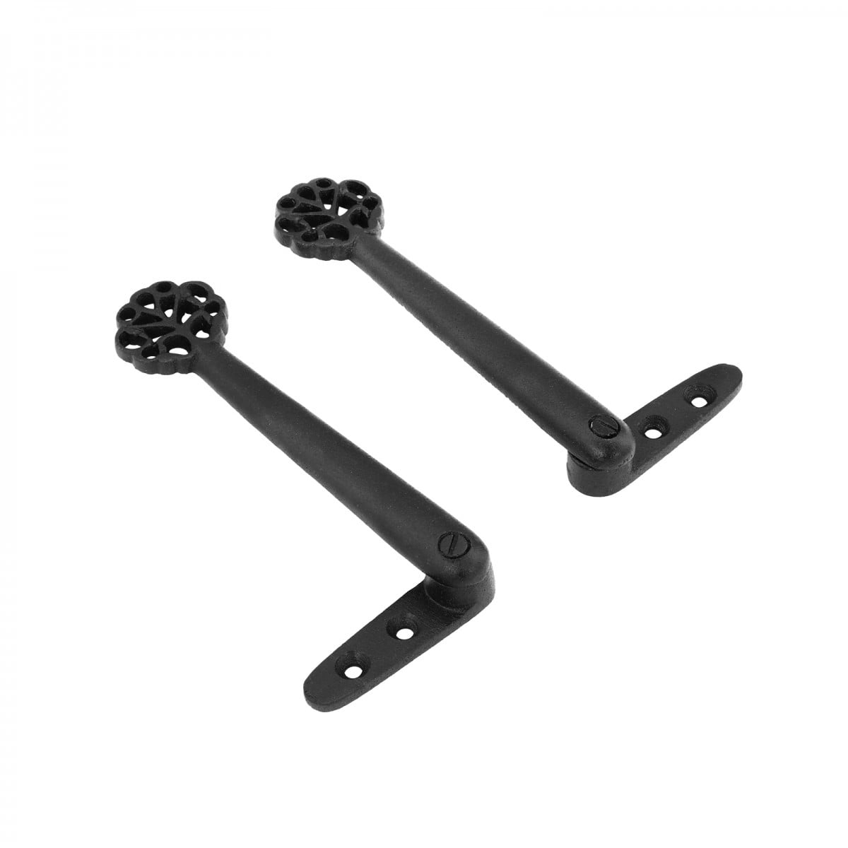 Black Stair Carpet Runner Holder Clips 5.5" L Aluminium without ...