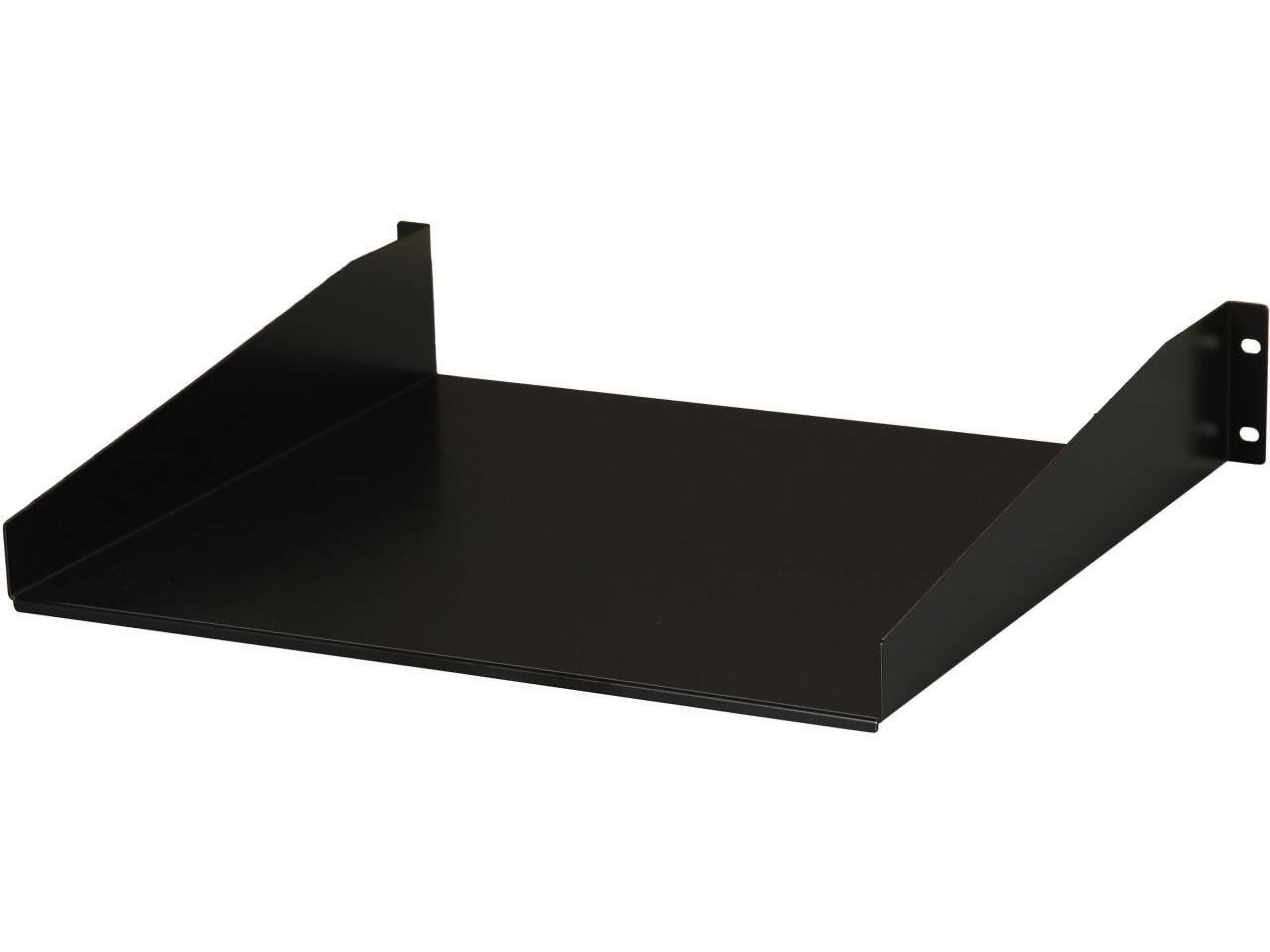 Black Standard Universal Server Rack Cabinet Shelf - Walmart.com