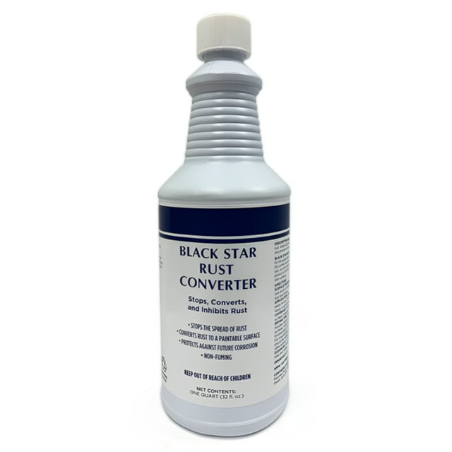 Black Star Rust Converter & Paint Primer Spray - Prevention for Any ...