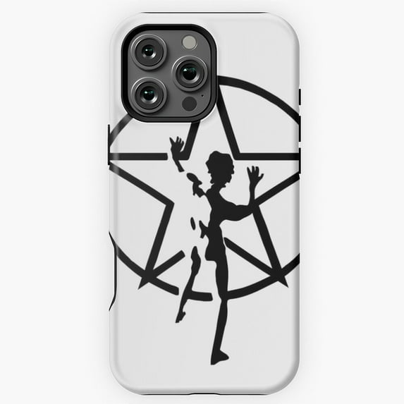 Black Starman Sci-Fi Inspired Illustration iPhone Case 17 11 12 13 14 ...
