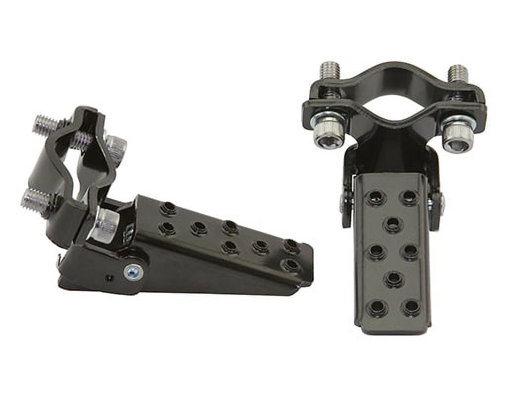 Black Steel Bike Foldable Fork Step. Bike pegs, bicycle pegs, bike ...