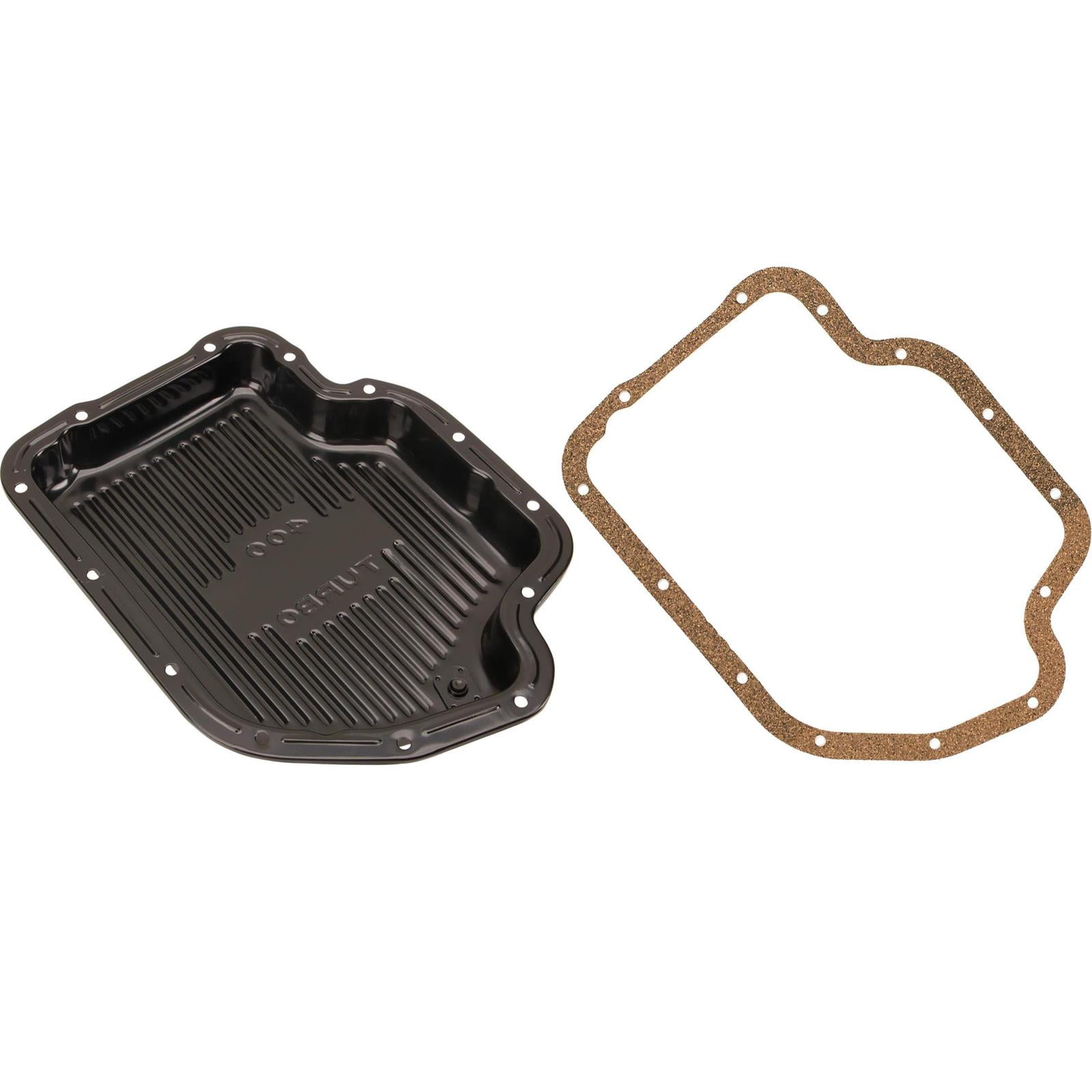 Black Steel GM TH400 Transmission Pan & Gasket - Walmart.com