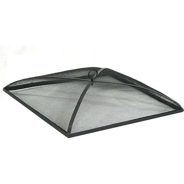 Black Steel Mesh Screen Cover - 30-Inch Square - Walmart.com
