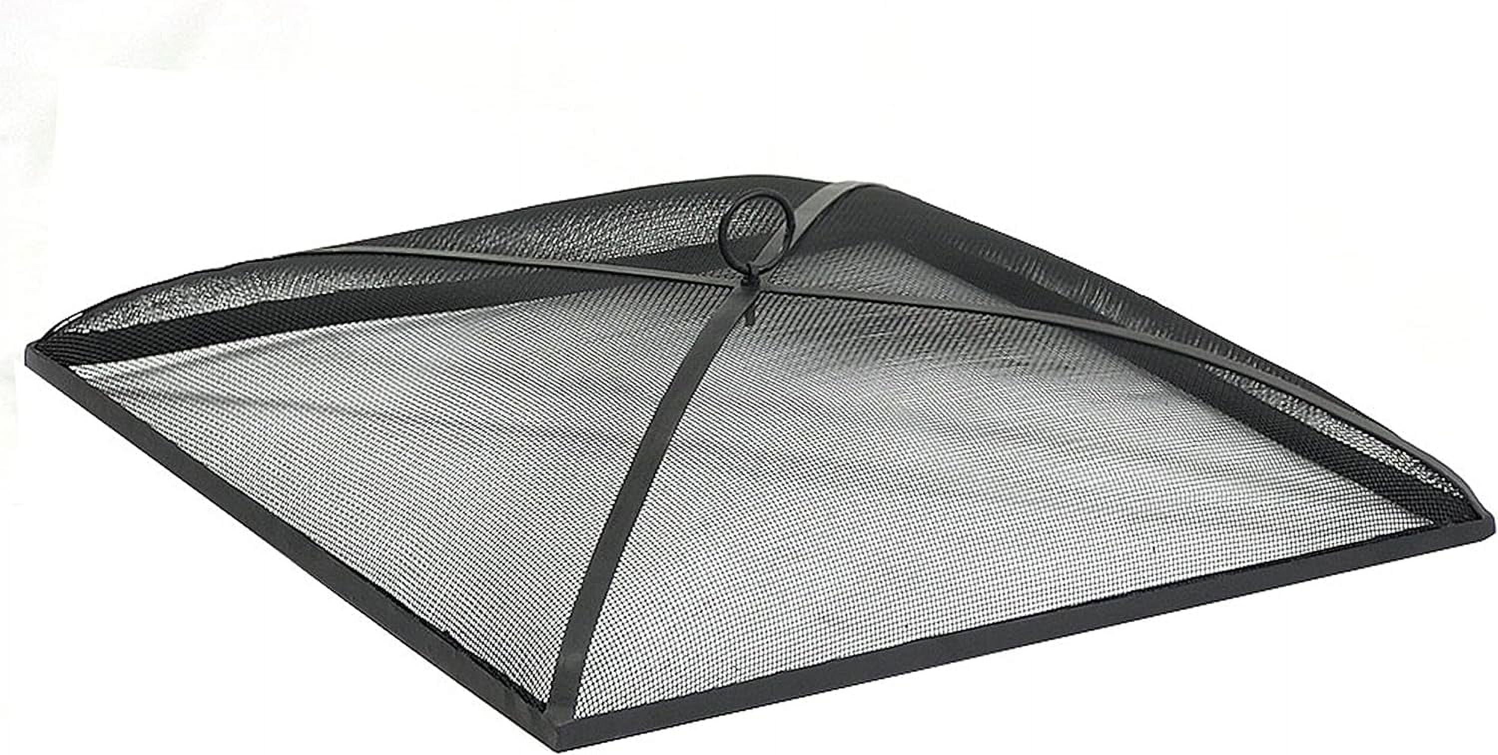 Black Steel Mesh Screen Cover - 30-Inch Square - Walmart.com