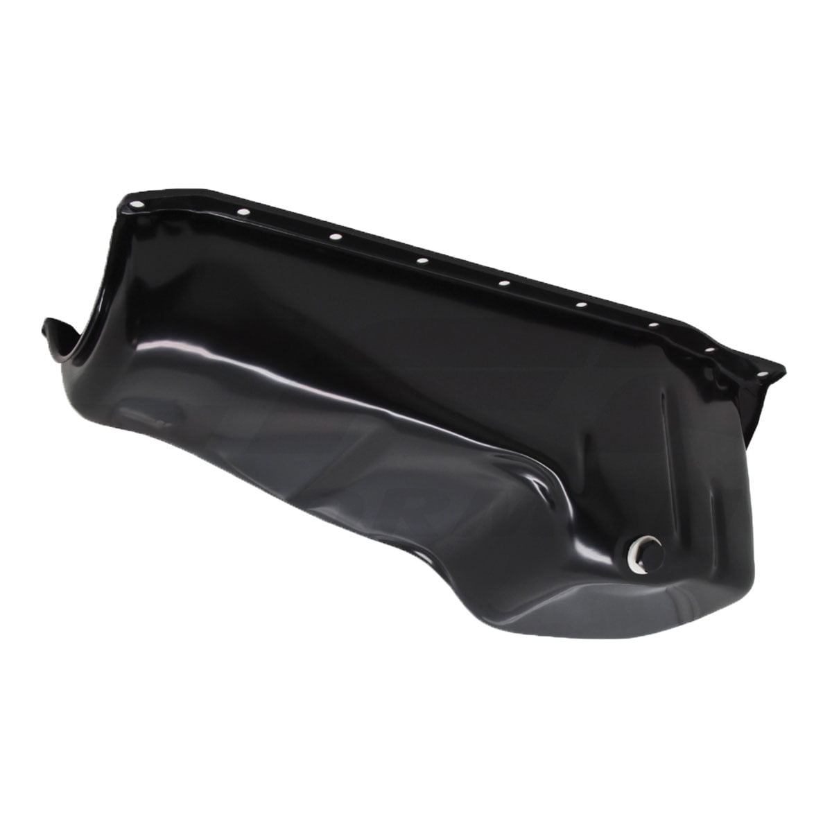 Black Steel Oil Pan 4 Quart For 1986-02 Chevy 305 327 350 1 Piece Rear ...