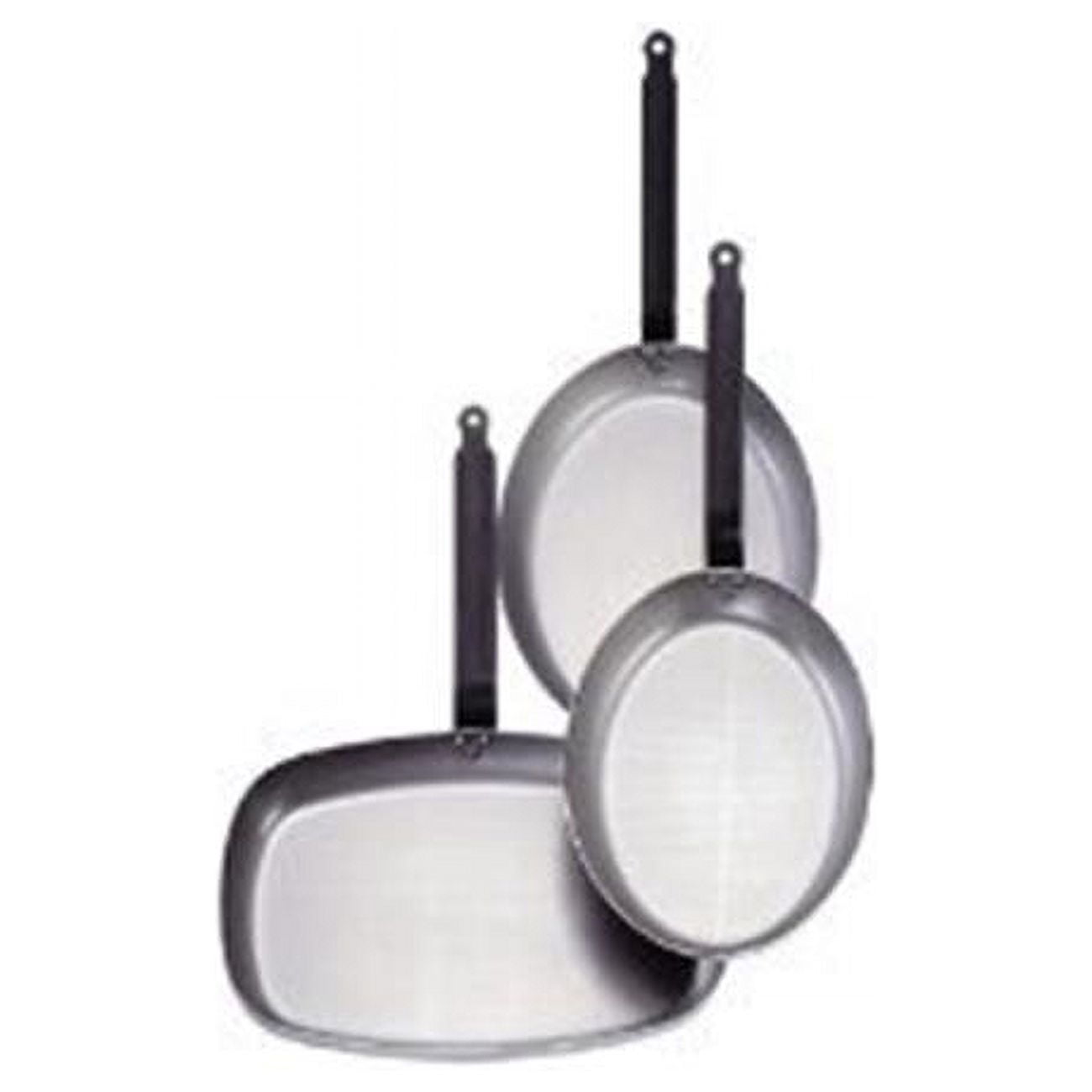 Black Steel Oval Frying Pan - Walmart.com