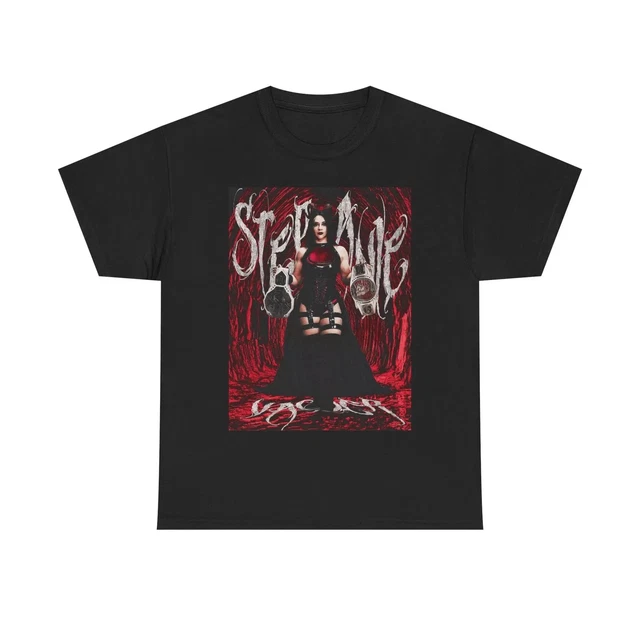 Black Stephanie Vaquer Superstar T-Shirt All Size ,Black Color,Size 3XL ...