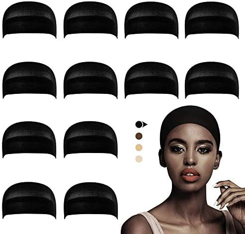 Black Stocking Wig Cap for Black Women, 12 count - Walmart.com