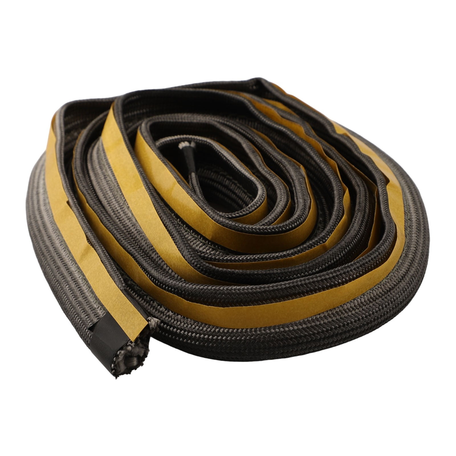 Black Stove Door Seal Rope 10mm x 18mm x 2m/3m,Self-Adhesive Woodburner ...