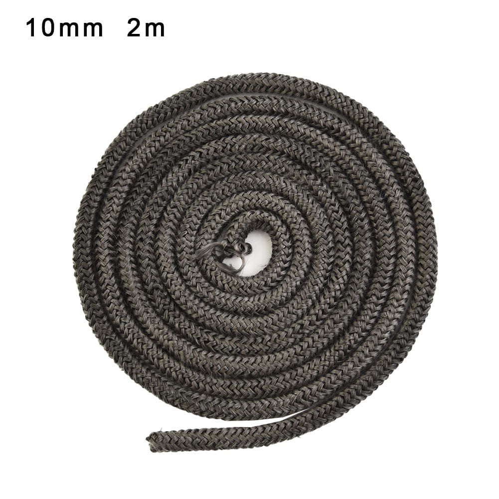 Black Stove/Fire Rope Wood Burning Stove 10/12mm 2m Length Log Burner ...