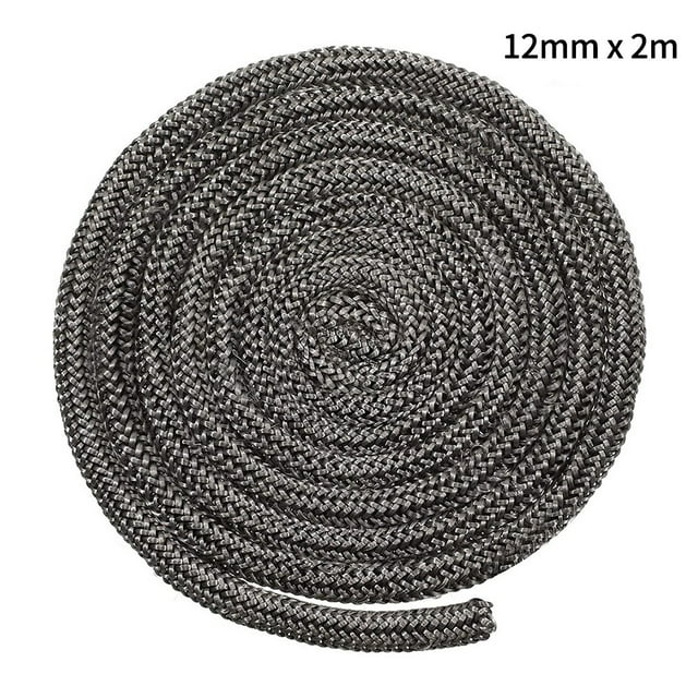 Black Stove/Fire Rope Wood Burning Stove Length Log Burner Door Seal ...