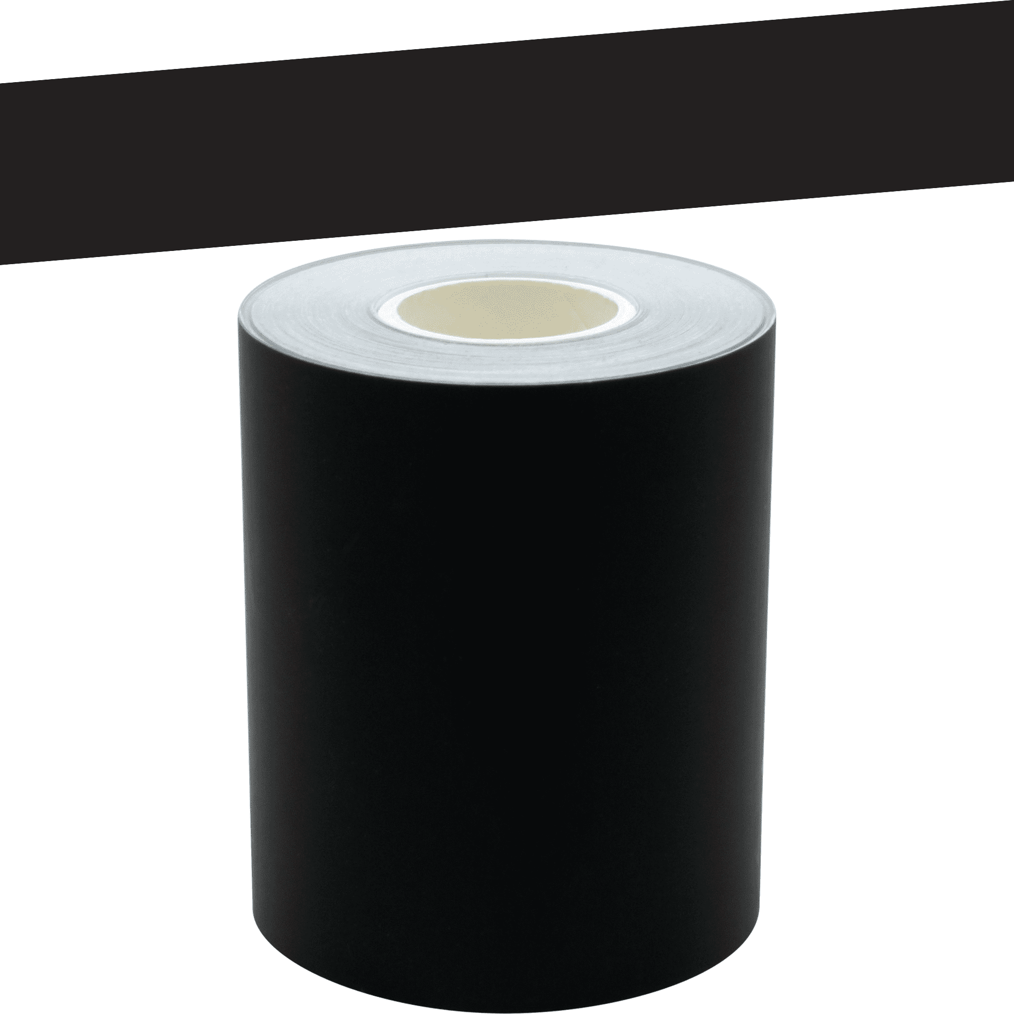Black Straight Rolled Border Trim - Walmart.com