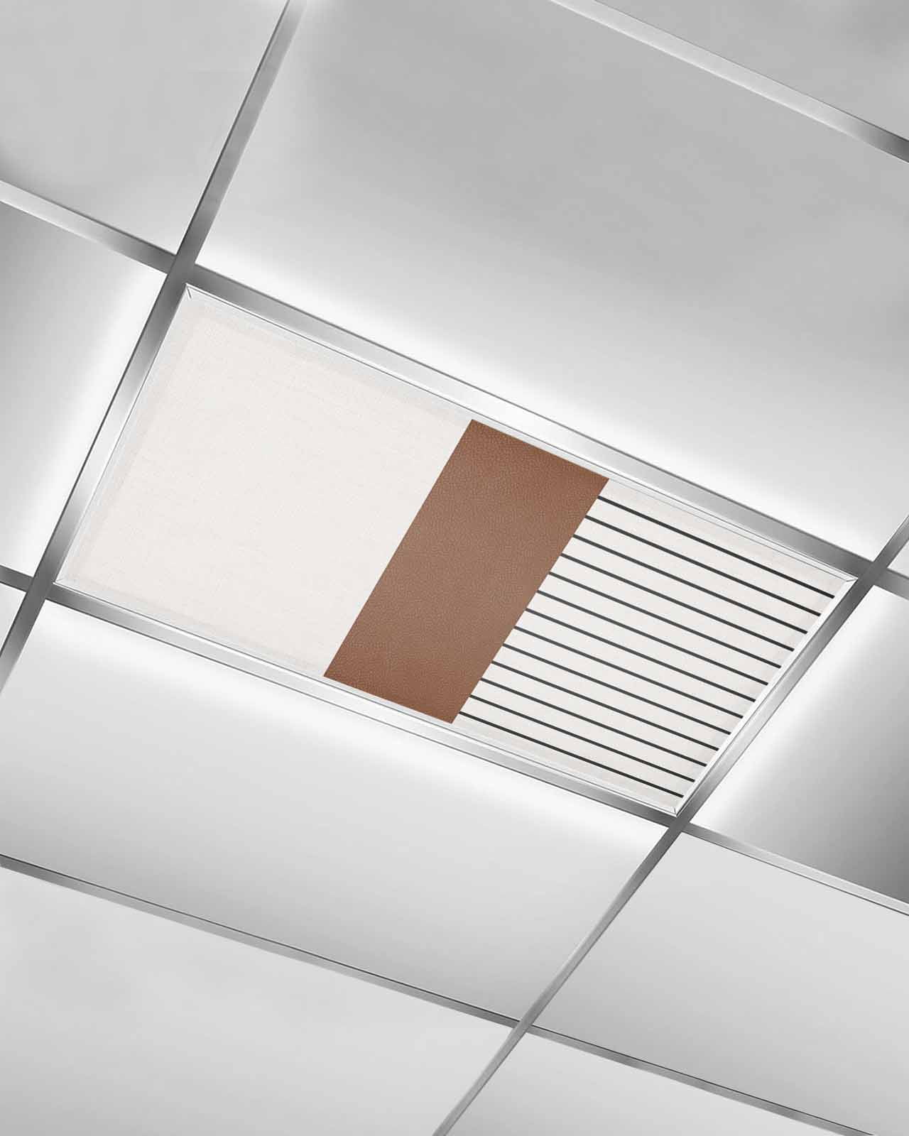 Black Striped Geometric Fluorescent Light Covers for Ceiling Lights 4x2 ...
