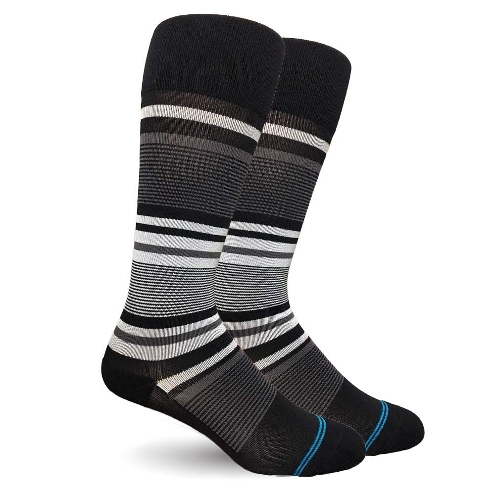 Black Stripes Cotton Compression Medium - Walmart.com