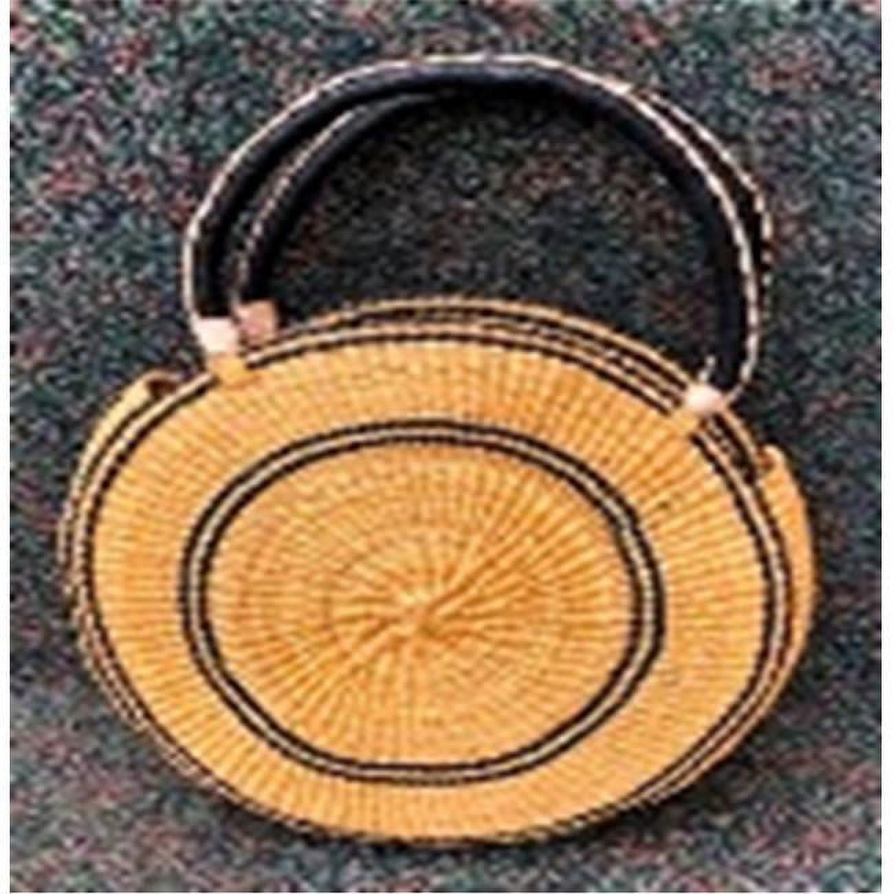 Black Stripes Double Circular Handbag - Walmart.com