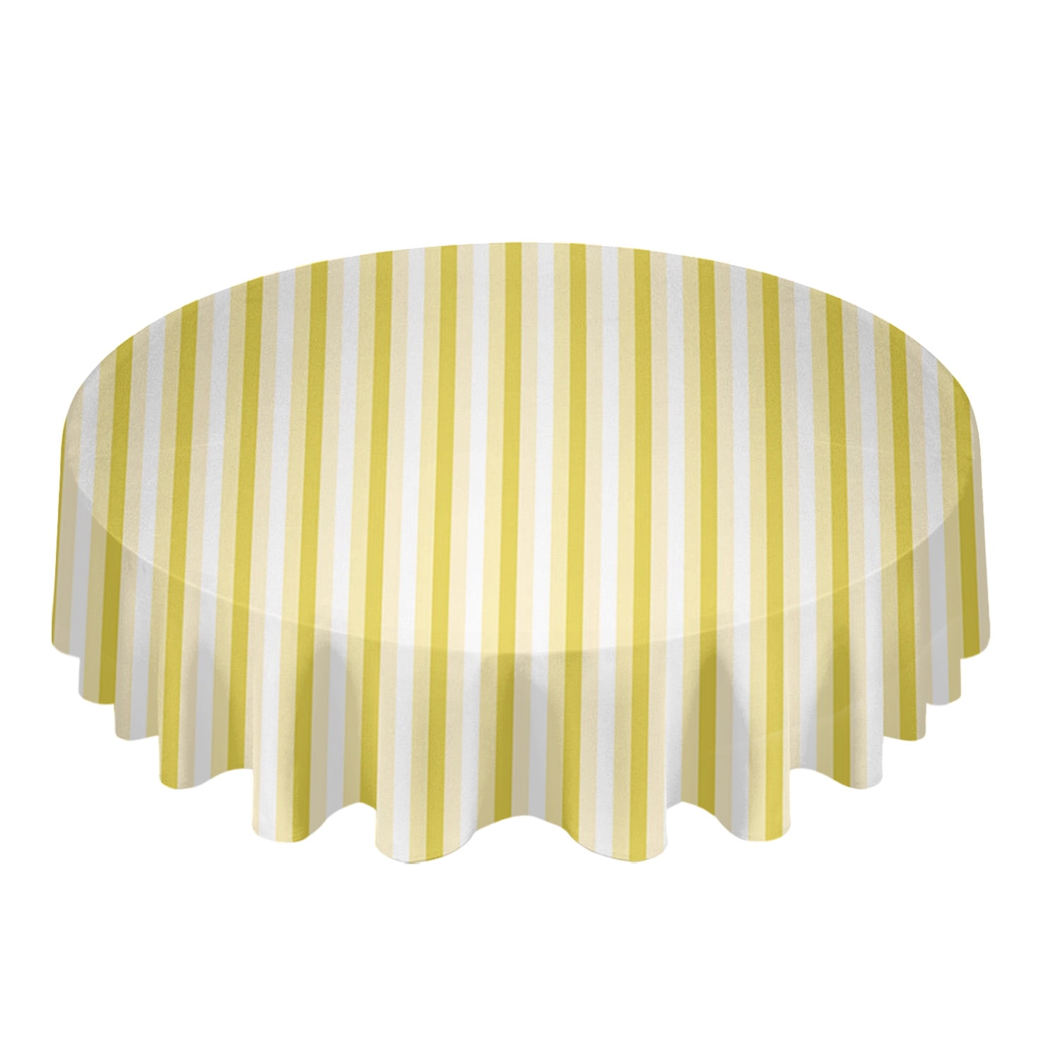 Black Strips Round Tablecloth Kitchen Decor Waterproof Table Cloth ...