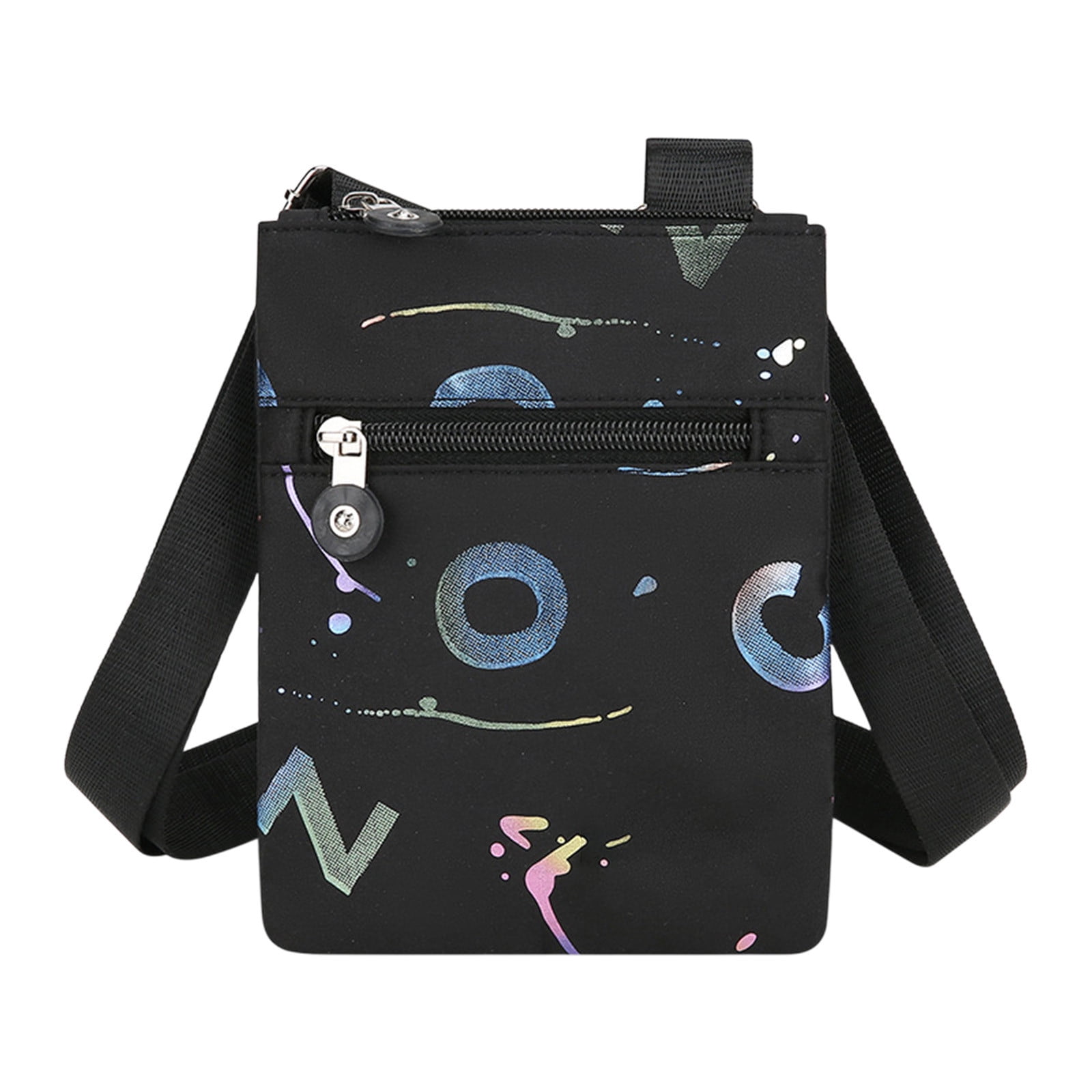 Black Structured Vegan Handbag With Detachable Strap Rfid Protection ...