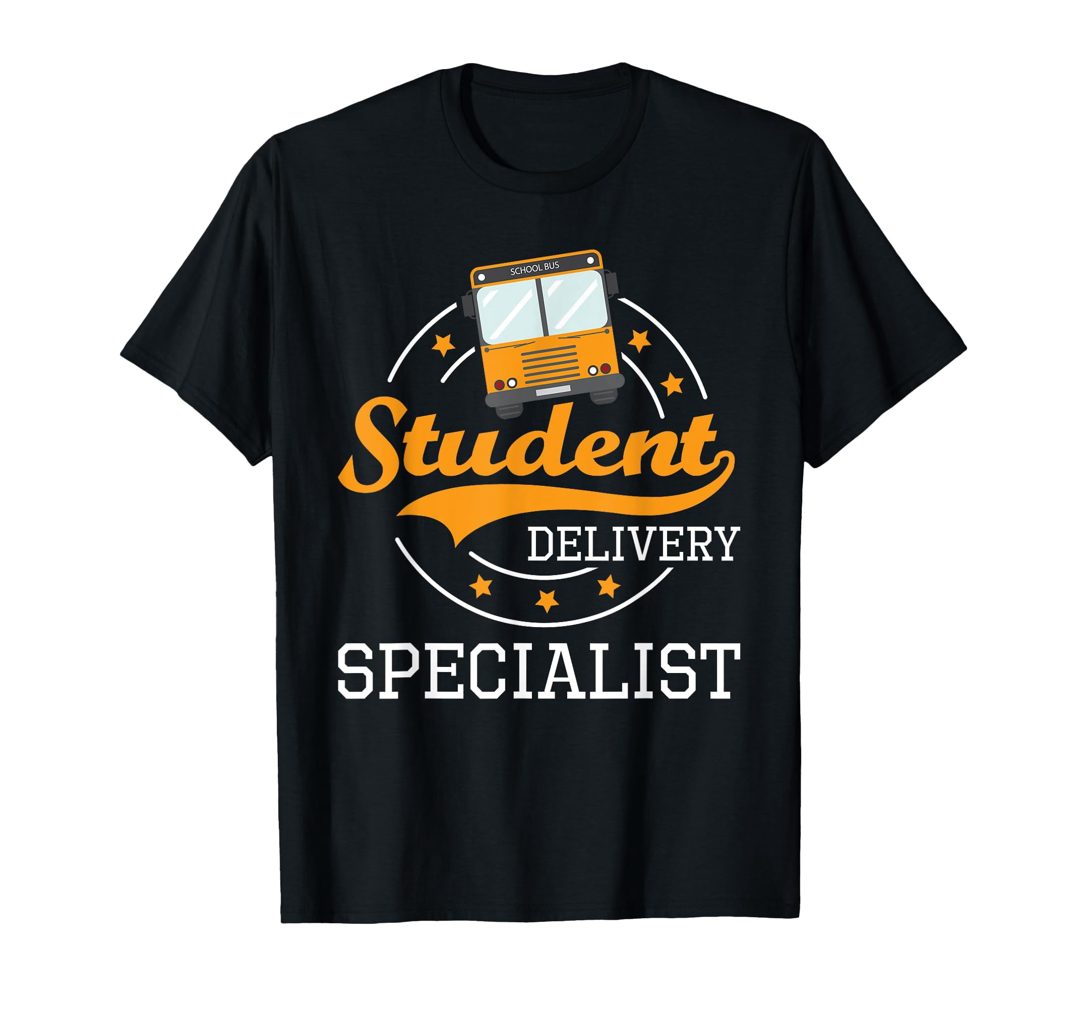Black Student Delivery Specialist School Bus Driver Appreciation T ...
