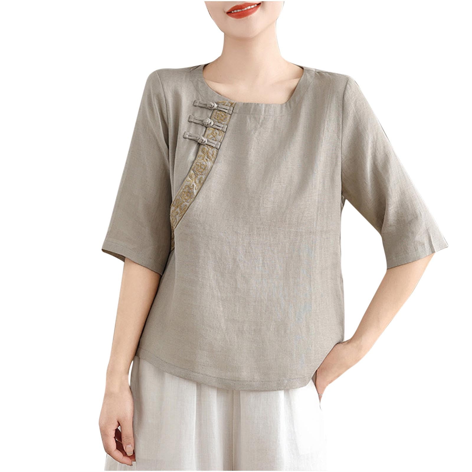 Black Summer Tops for Teens Plus Size Blouses for Women Business Casual ...