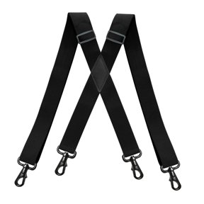 Hikers Hidden Polyester Suspenders for Men, Heavy Duty, Airport ...