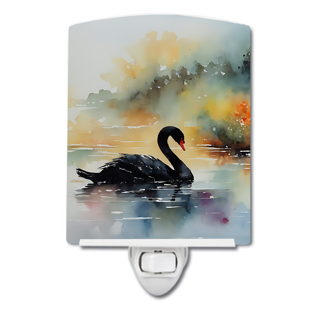 Black Swan Ceramic Night Light 4 in x 6 in - Walmart.com