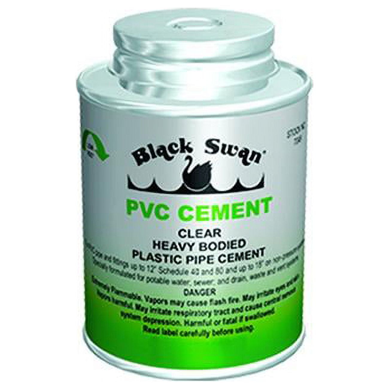 Black Swan Manufacturing 7050 PVC Solvent Cement Heavy Bodied, Clear ...