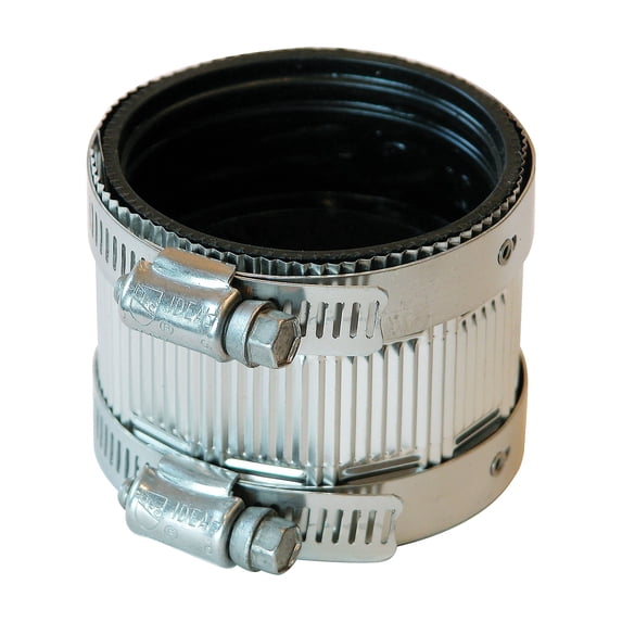 Black Swan PVC No-Hub Coupling - Soil Pipe - Pack of 2 - Walmart.com