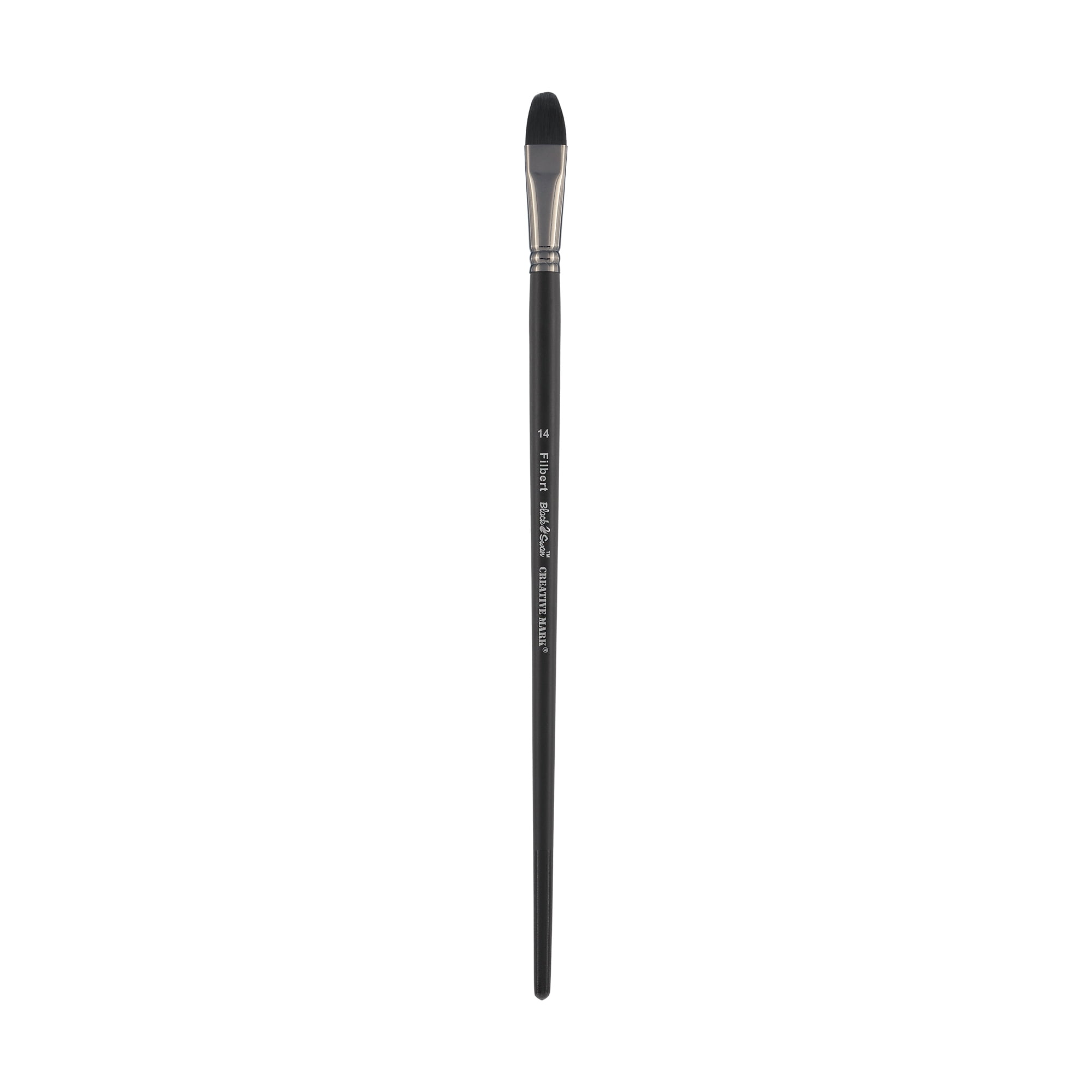 Black Swan Synthetic Red Sable Paint Brushes - Filbert Size # 14 ...