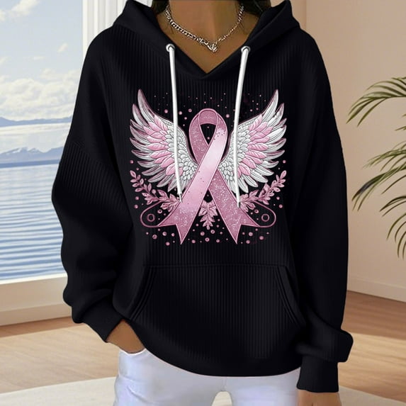 Black Sweaters for Women Kind Mind Wear Breast Cancer Tee In We Wear ...