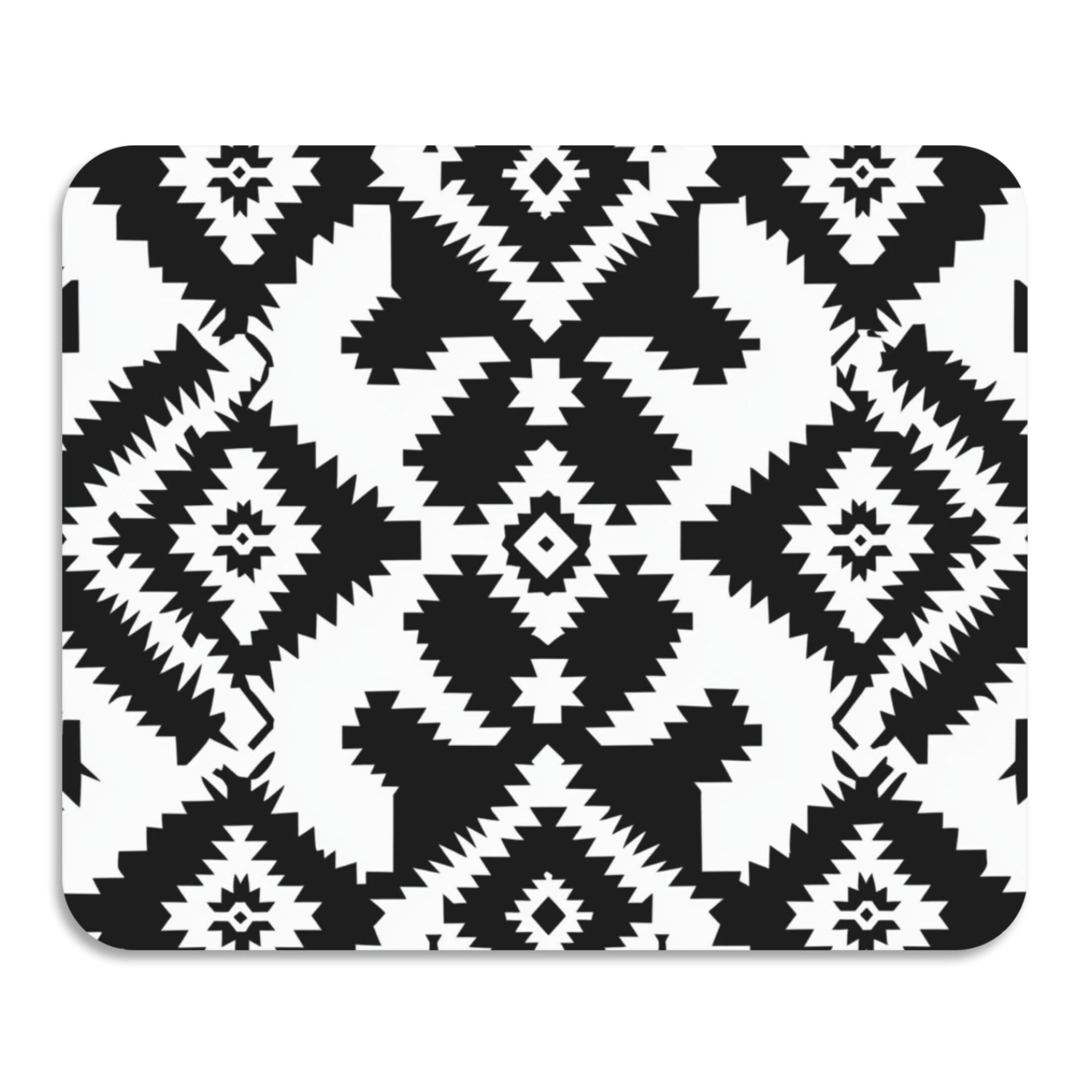 Black Symmetrical Abstract Patterns Diatomite Dish Drying Mat Drain Pad ...