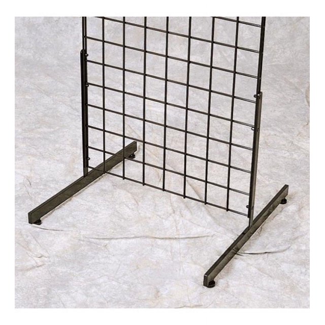 Black T-Shape Gridwall Panel Legs Display (Set Of 2) - Walmart.com