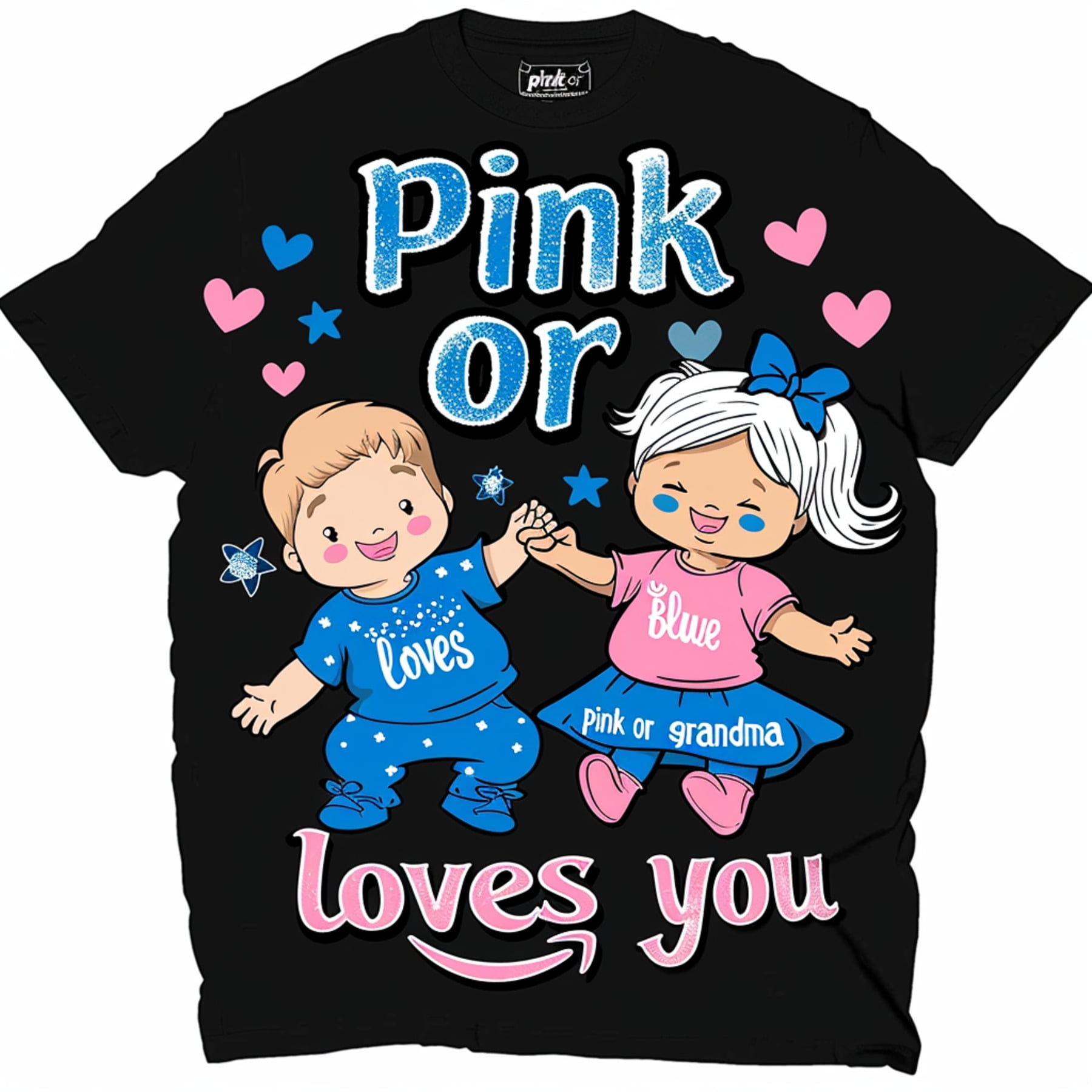 Black T Shirt: Stand Out from the Crowd with Adorable Gender Reveal ...