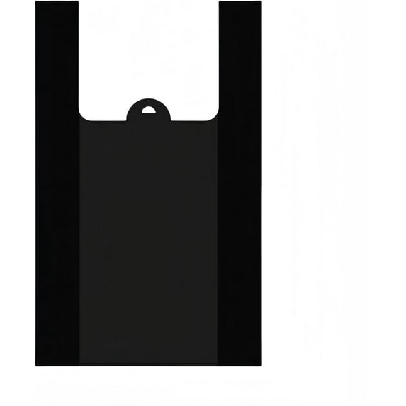 Black T-Shirt Trash Bags with Handles \u2013 Leakproof & Odorless for Car Garbage, Feminine ...
