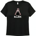Black T Shirt Featuring Eva Green Illustration With Comnonnull Text