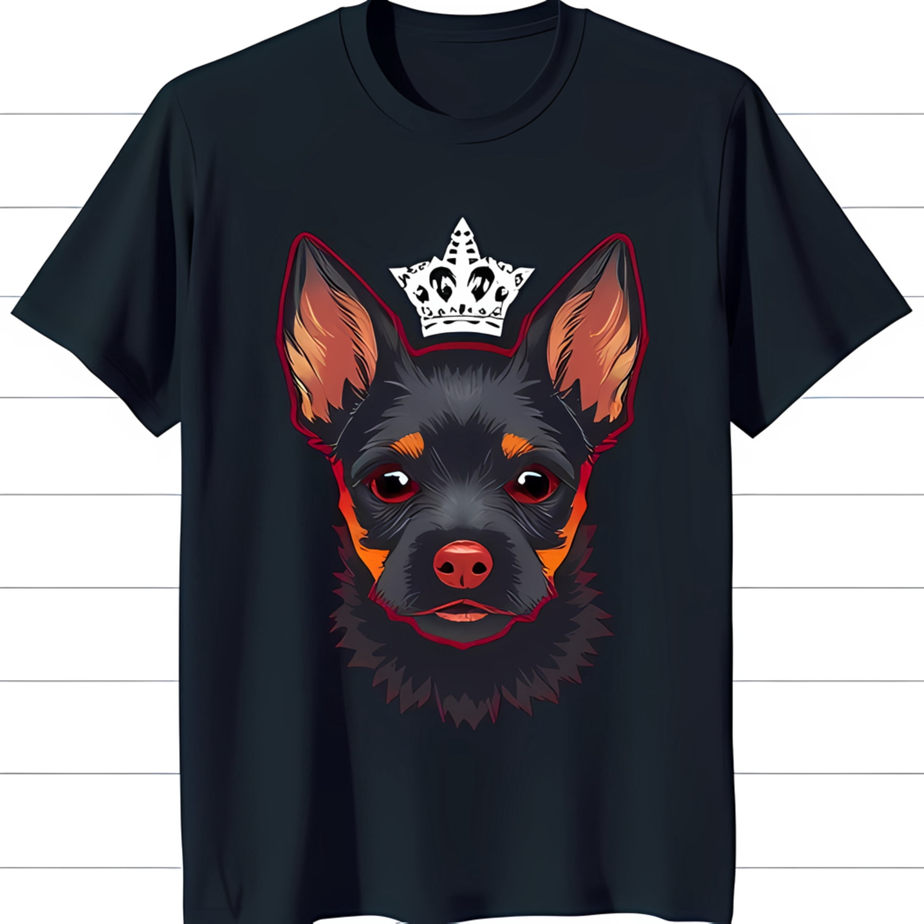 Black T-Shirt with Eye Catching Graphic Print for Everyday Wear ...