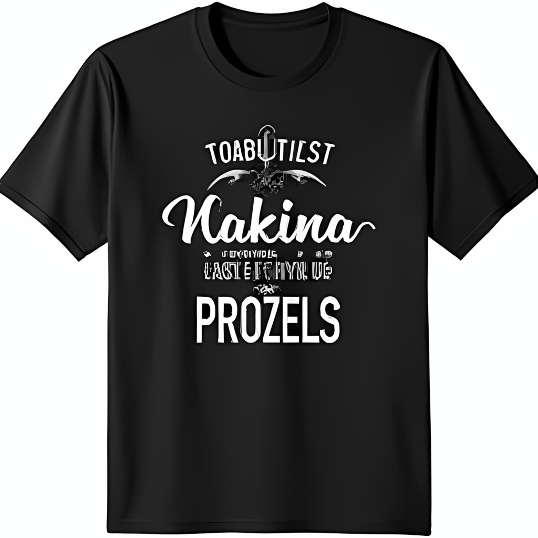 Black T-Shirt with Fun Graphic: Toa b utiest Makina Everyone Easy Every ...