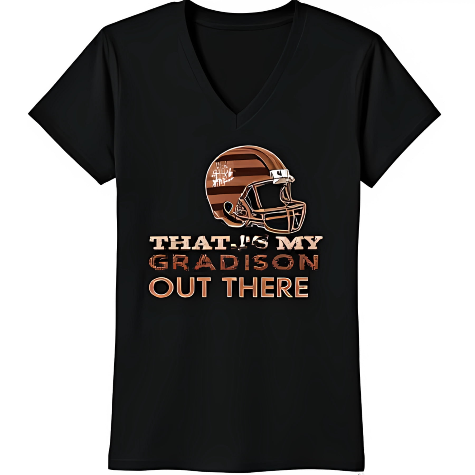 Black T-Shirt with Funky Graphic Oke The Docones Design - Walmart.com