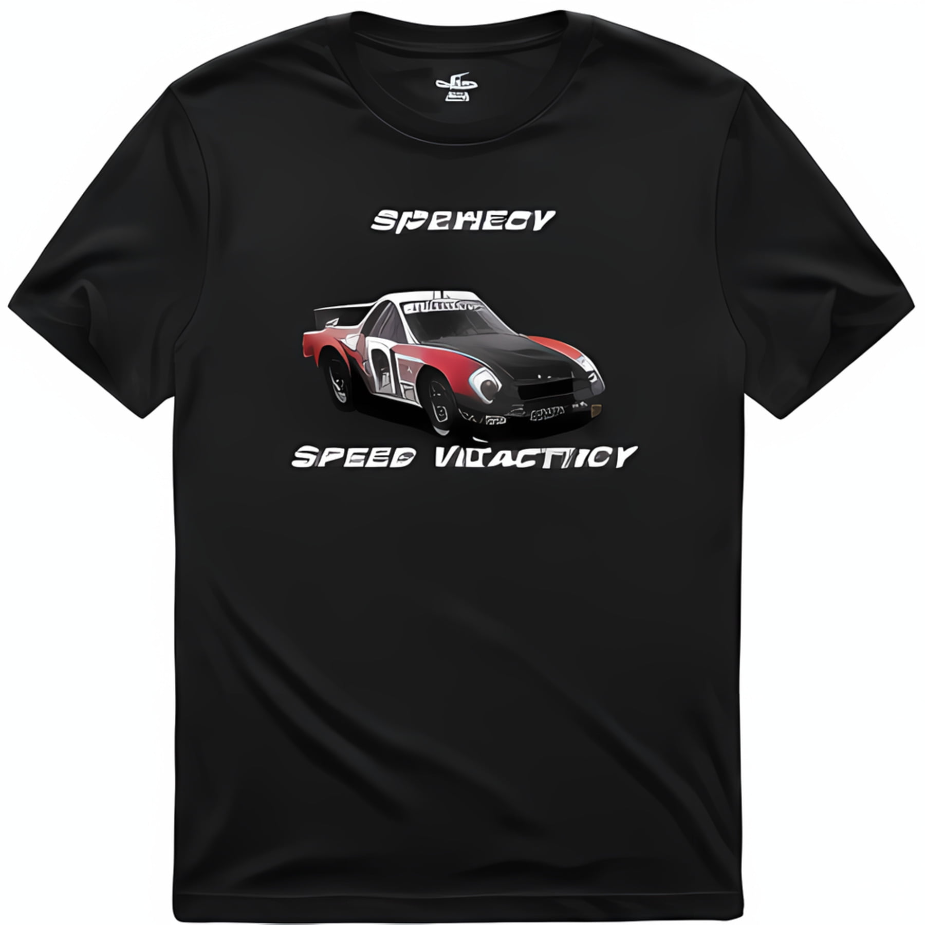 Black T-Shirt with Sanford Speedscribblechemes Machinery & Red ...