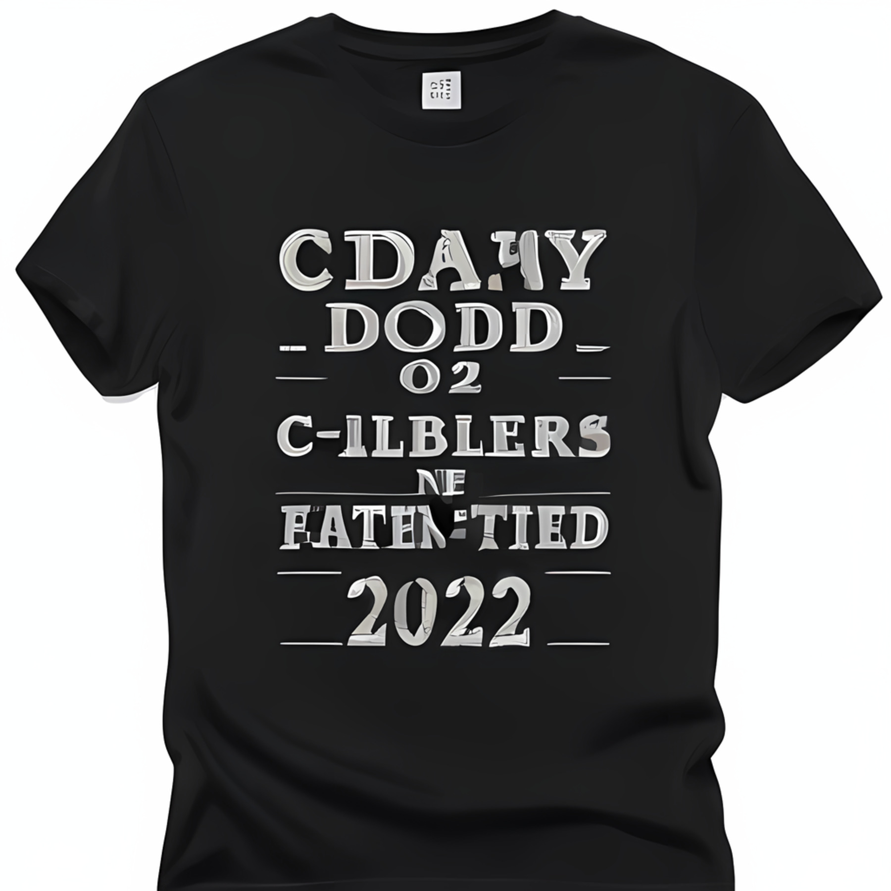 Black T-Shirt with Unique Metro Style Font Design by Limited Edition ...