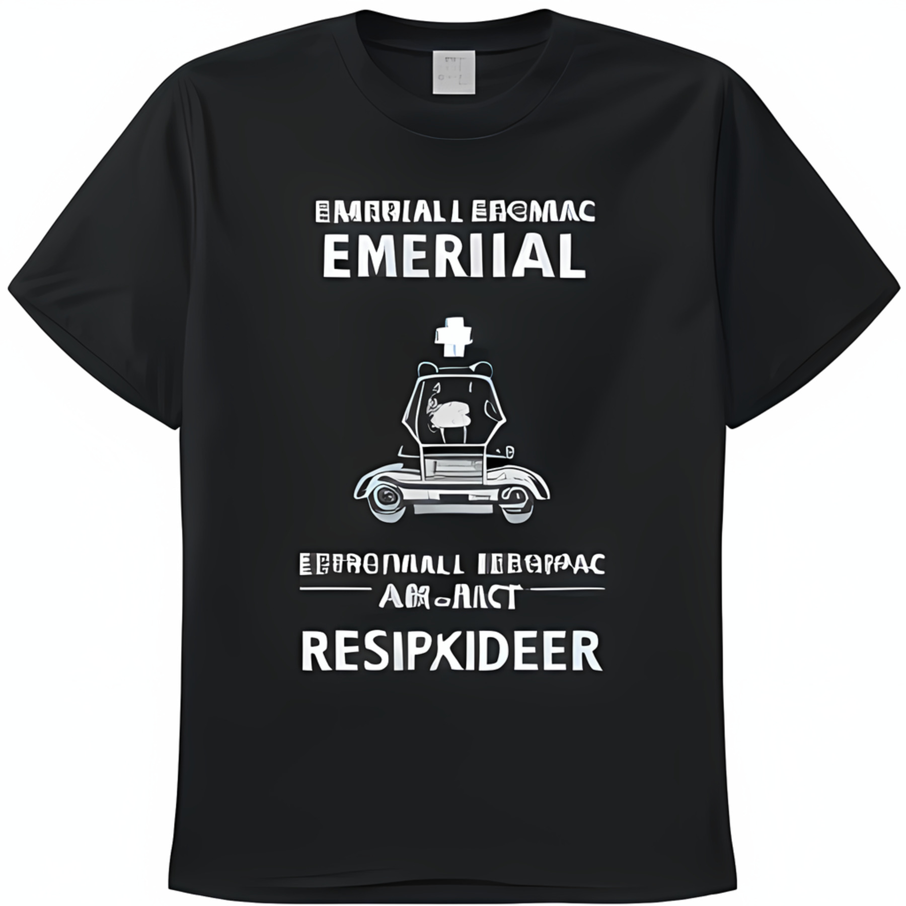 Black T-Shirt with Witty Car Graphic Perfect Blend of Humor and Style ...
