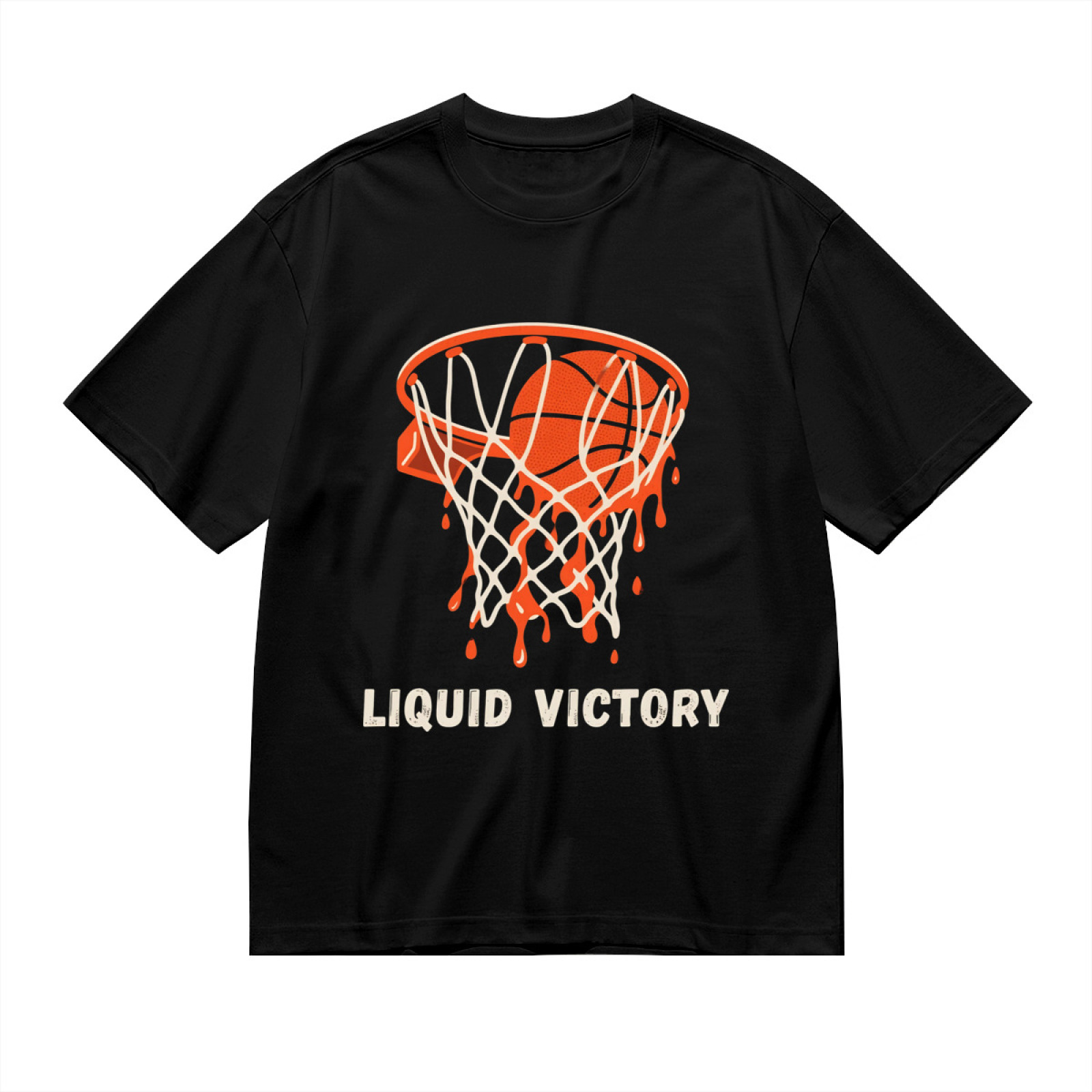 Black T Shirts for Men, Liquid Basketball, Graphic 1 Mens Graphic Tees ...