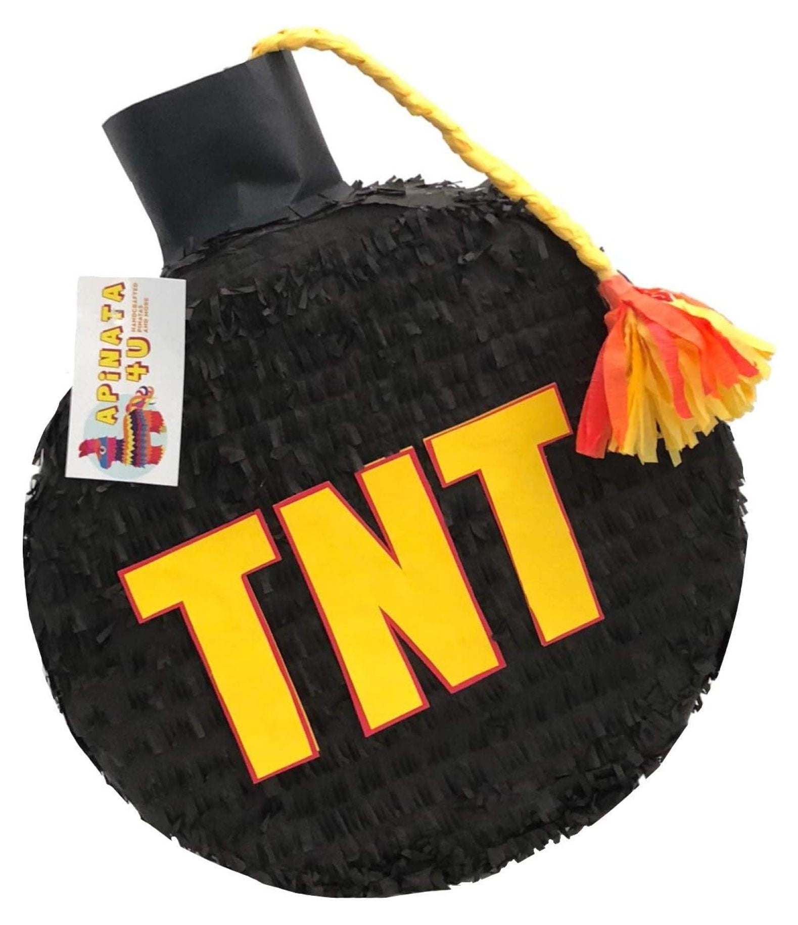 Black TNT Pinata Secret Agent/ Theme Pinata Bomb Theme - Walmart.com