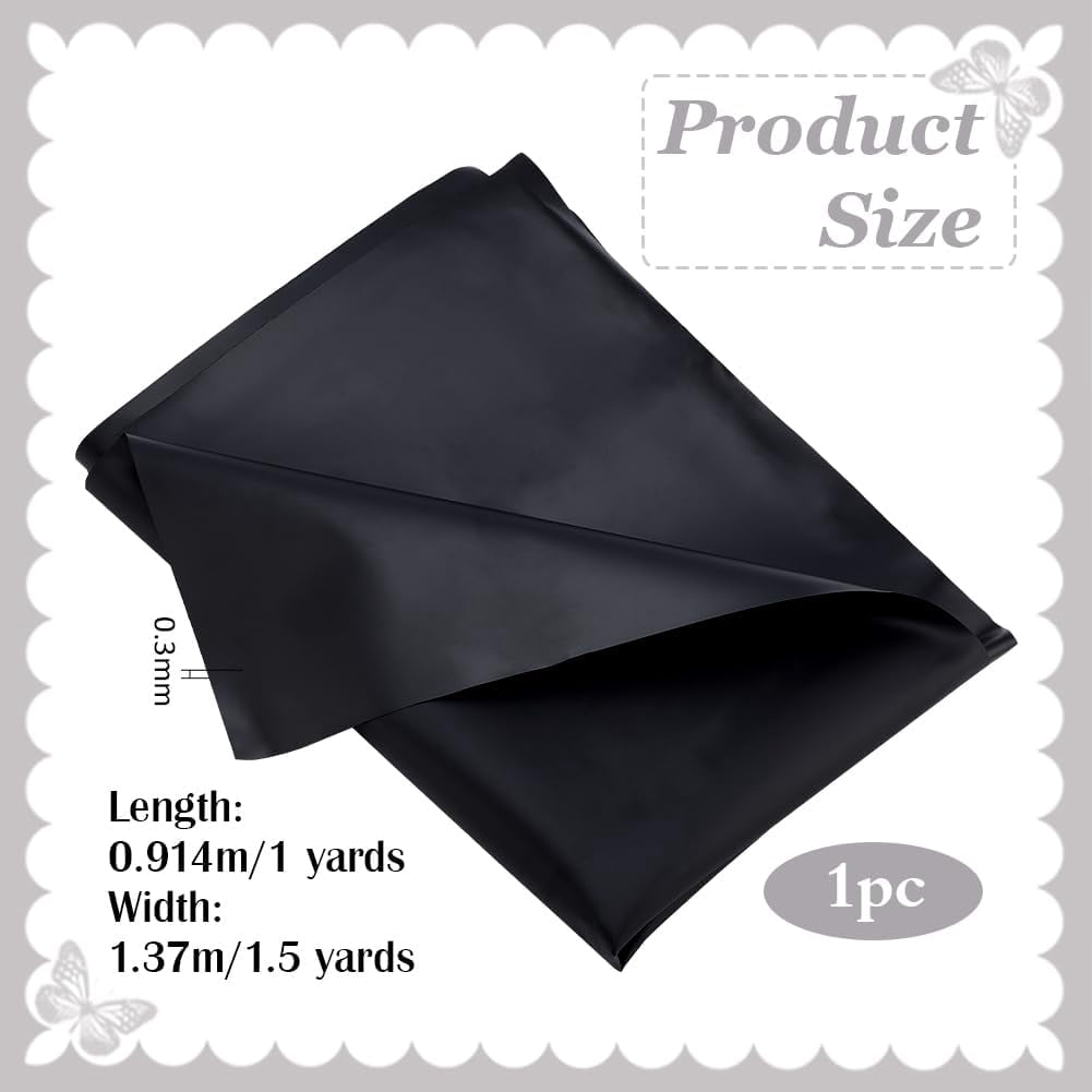 Black TPU Fabric 54 Inch Wide Waterproof 1 Yard - Walmart.com