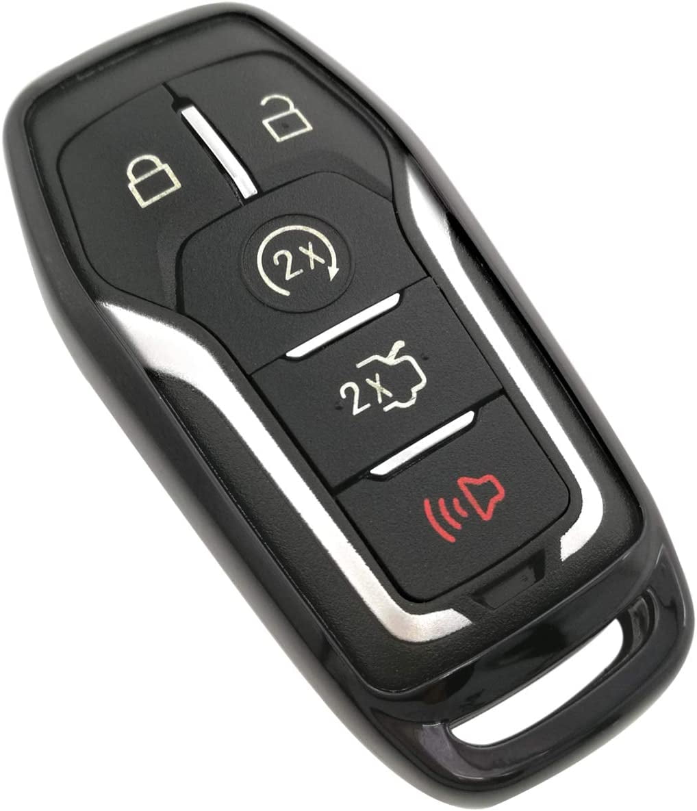 Black TPU Key Fob Cover Case Remote Holder Skin Glove for 2013 2014 ...