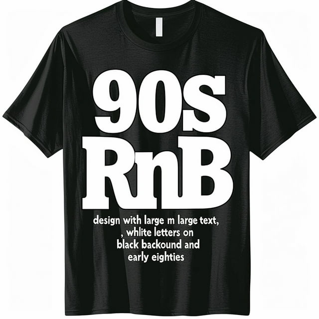 Black TShirt Chronicles: From Classic 90s RnB Vibes to Vintage 70s ...