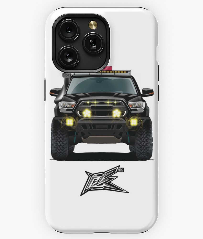 Black Tacoma TRD Pro N300 Truck G1303 Phone Case for iPhone17 16 15 14 ...