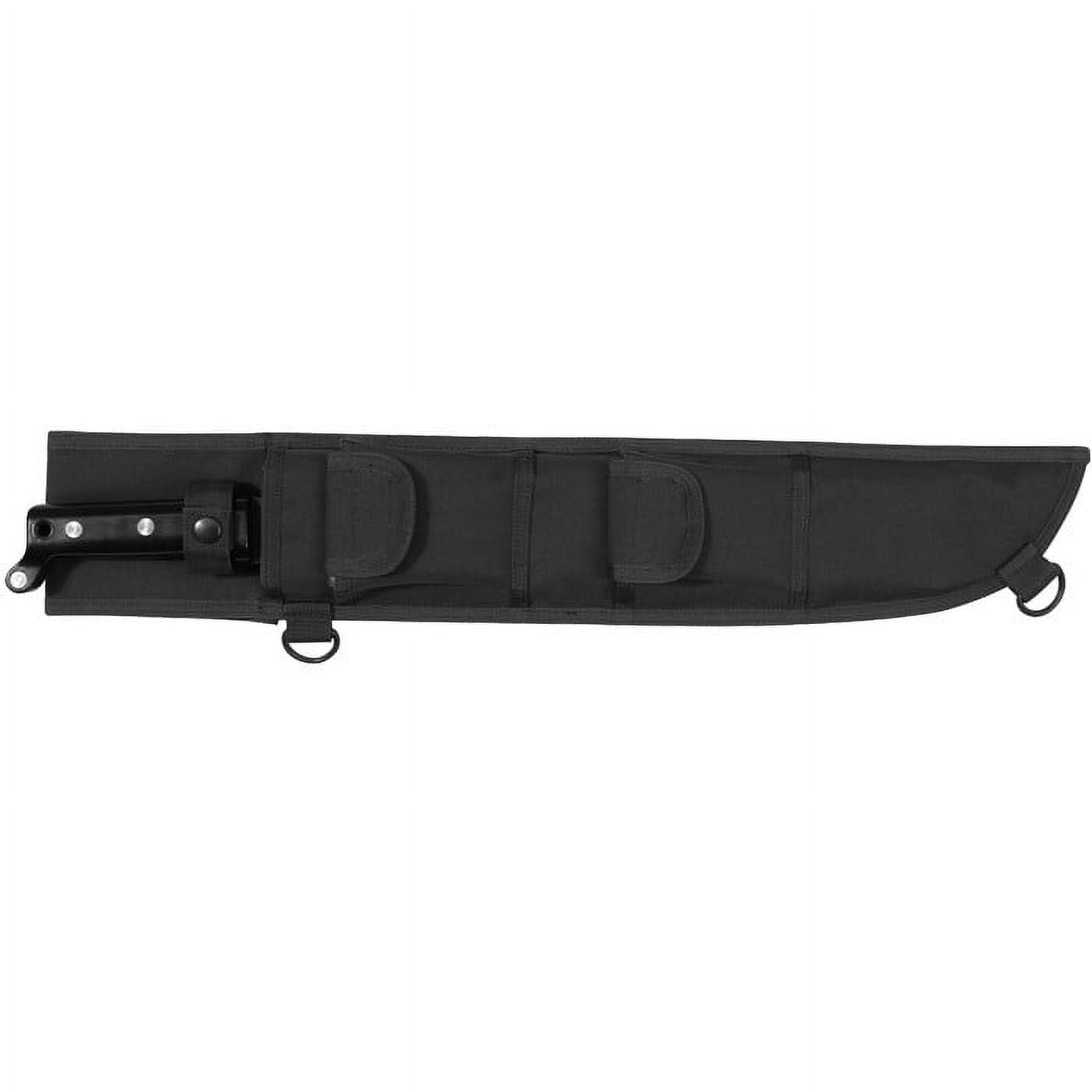 Black - Tactical MOLLE 18 in. Jungle Machete Sheath - Walmart.com